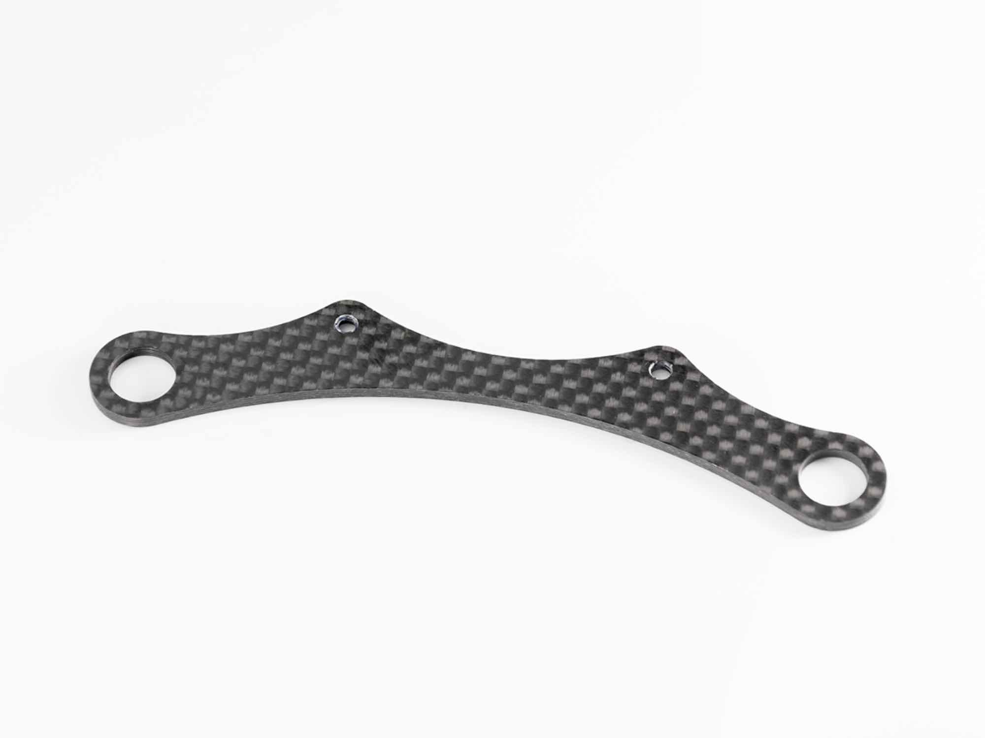 INFINITY CARBON GRAPHITE FRONT BODY MOUNT PLATE (for LONG POST ...